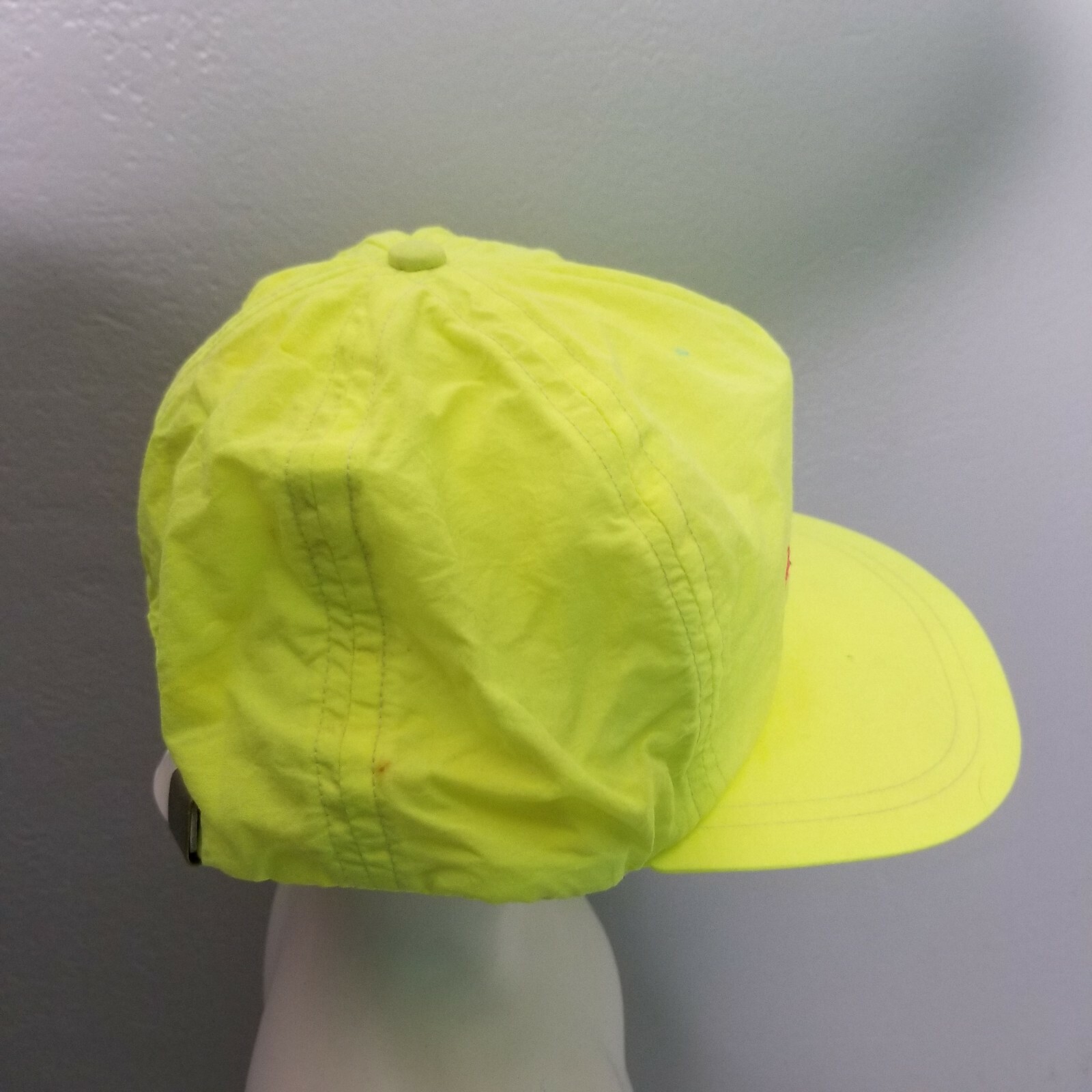 Vintage IMC RAINBOW FERTILIZER Neon Nylon Yellow Truc… - Gem
