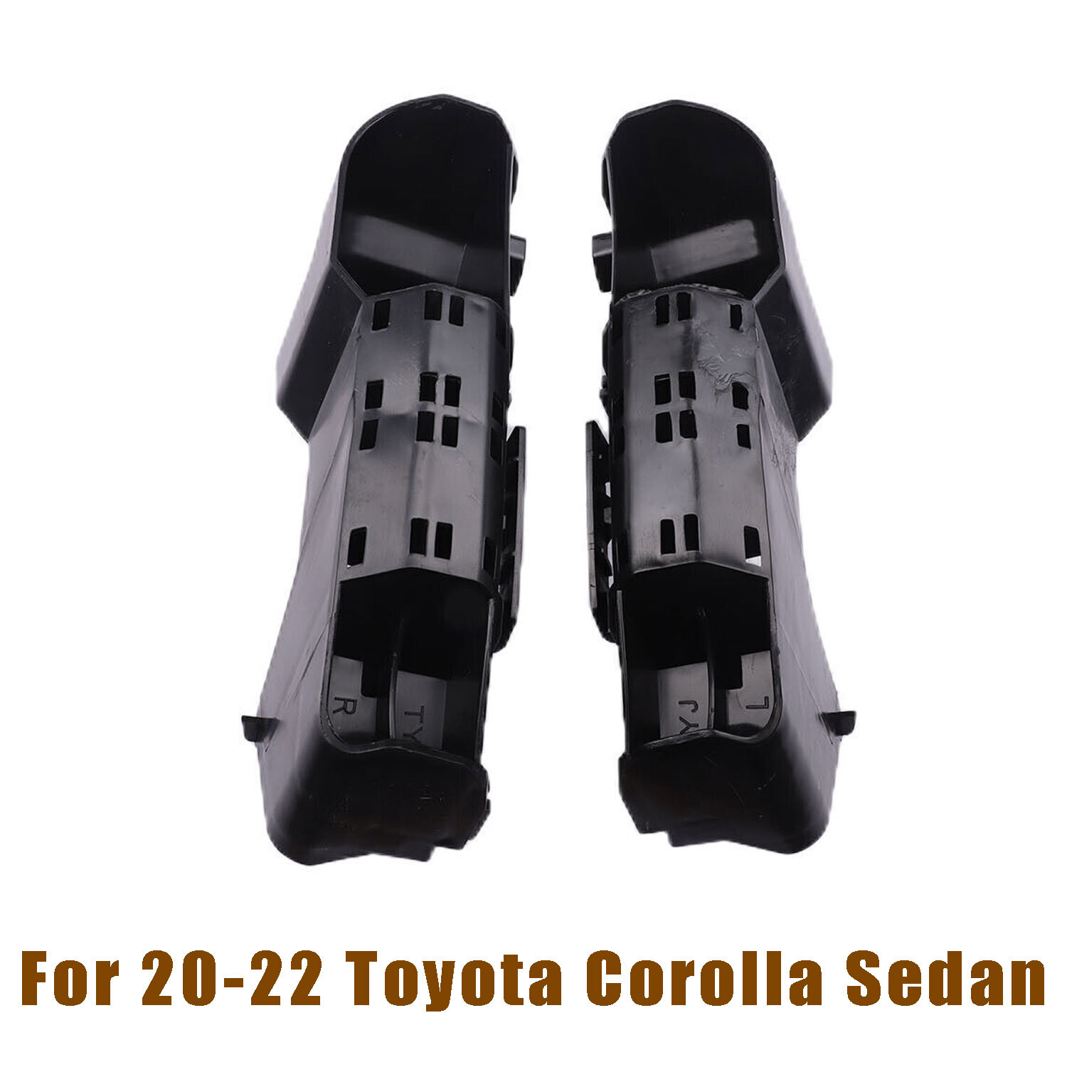 Rear Bumper Retainer Brackets Left Right Pair For 2020 2022 Toyota ...