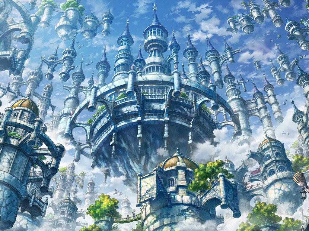 Floating Castle In The Sky