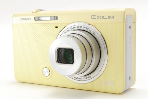 [NEAR MINT] CASIO EXILIM EX-ZR70 Yellow 16.1MP Digital Camera From ...
