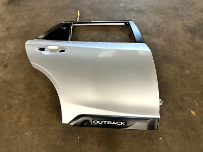 20-23 SUBARU OUTBACK REAR RIGHT SIDE EXTERIOR DOOR SHELL SILVER, OEM ...
