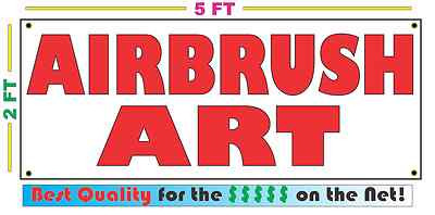 Full Color AIRBRUSH ART Banner Sign NEW LARGER SIZE Best Price for The ...