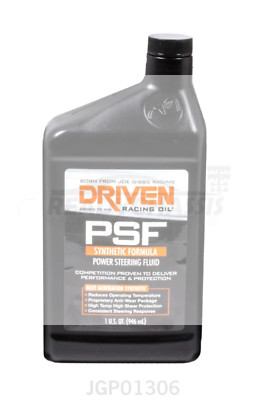 Fits Driven Racing Power Steering Fluid PSF Synthetic 1 Qt Bottle 1306 ...