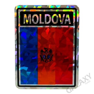 Moldova Sticker / Moldova Flag Sticker / "3 x 4" Moldova Sticker | eBay