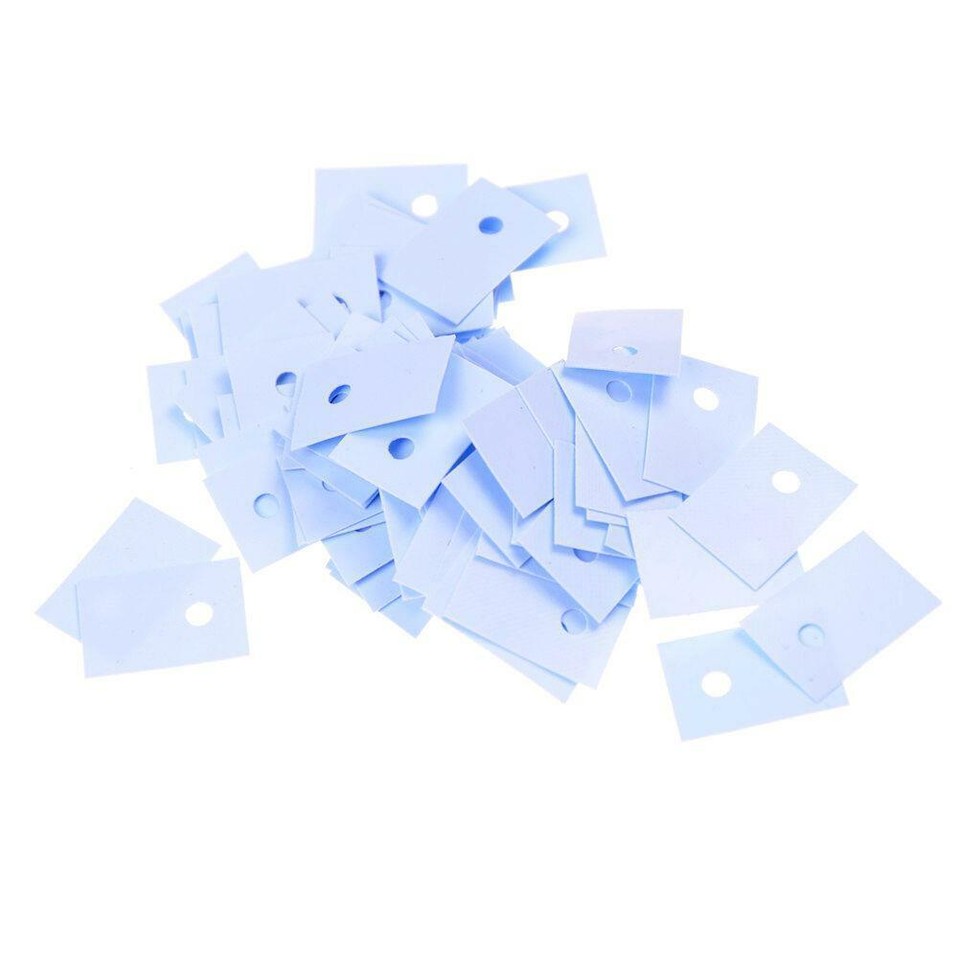 200Pcs TO-3P TO-247 Insulation Pad Sheet Mica Insulator Pads-thermal ...