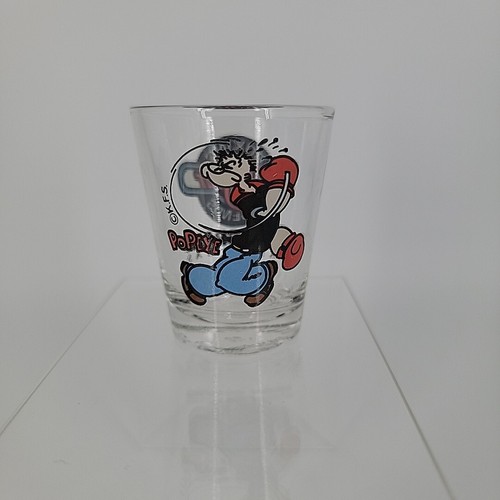 Popeye Shot Glass Boxing Legends MGM Grand Las Vegas Souvenir KFS Boxer ...