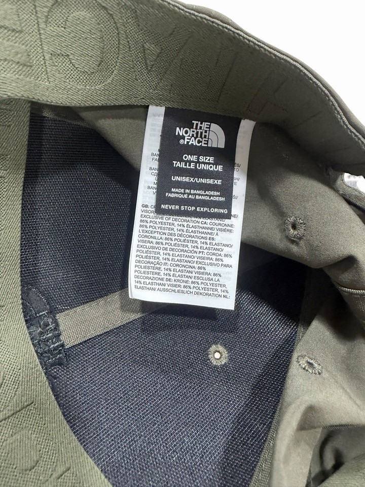 The North Face 66 FlashDry Classic Fit Hat Taupe Green Unisex One Size ...