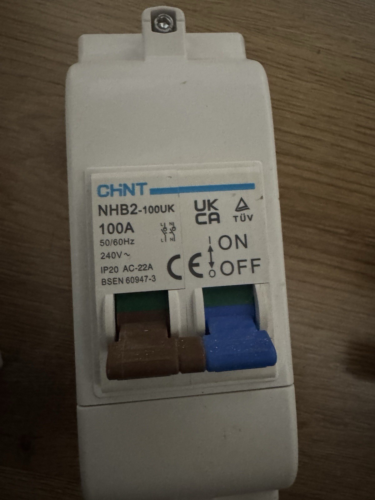 CHNT Main Switch Meter Isolator 100Amp 50/60HZ | eBay UK