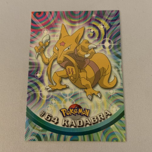 1999 Topps Pokemon TV Animation Edition #64 Kadabra Blue Logo Ex NP ...