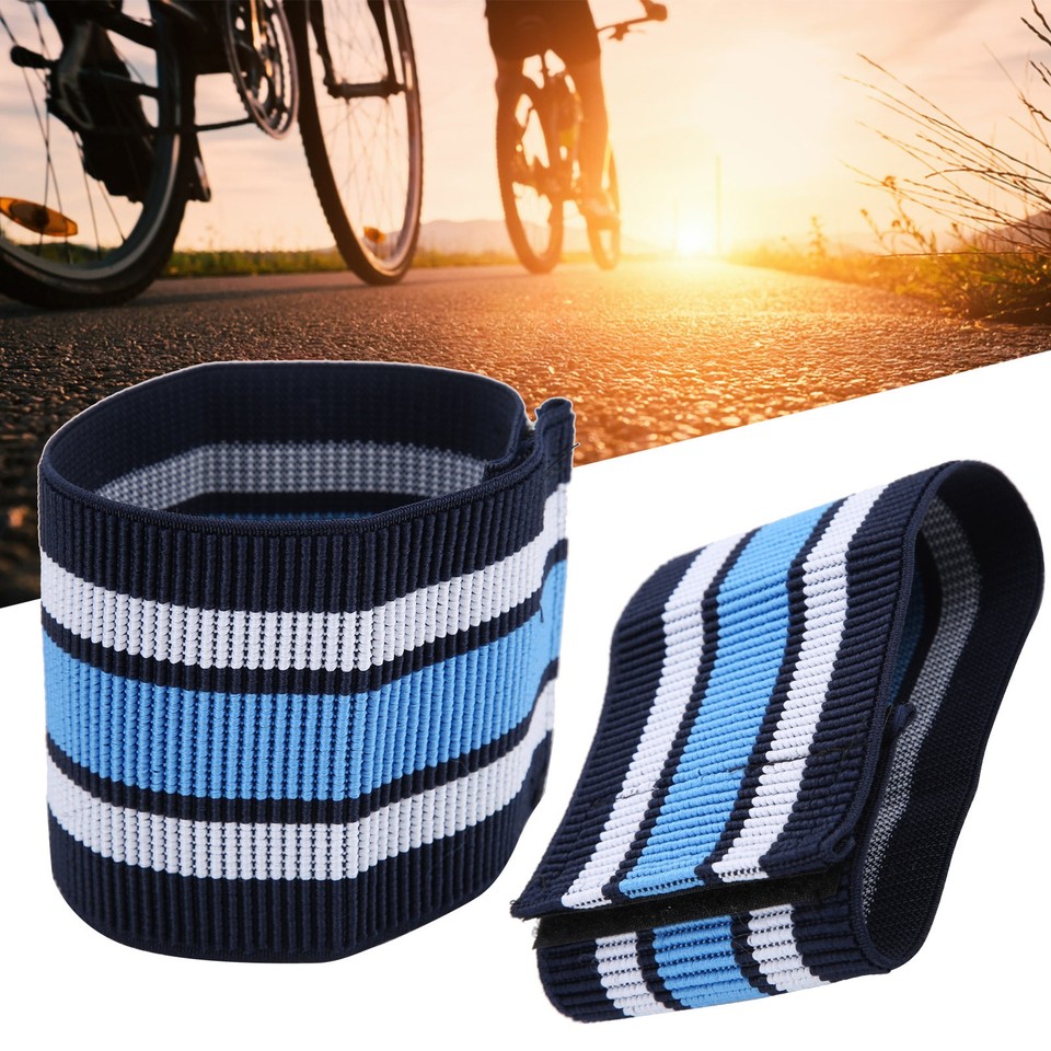 Bike Leg Strap Pants Bind Mountain Bike Cycling Wristband Safety Band ...