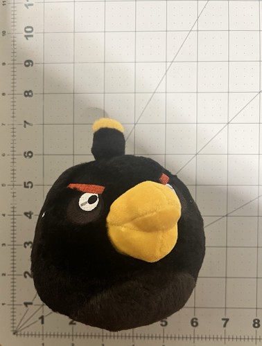 Angry Birds Black Bird Bomb Plush Stuffed Animal Toy Blackbird | eBay
