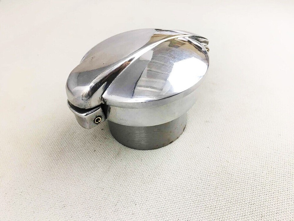 2-1/2" Monza Alloy Flip Up GAs Fuel Petrol Tank Cap With Steel Fuel ...