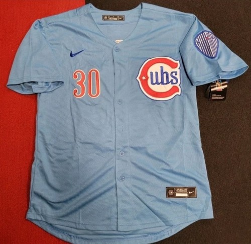 KYLE TUCKER CHICAGO CUBS NEW CITY CONNECT POWDER BLUE JERSEY ALL ...