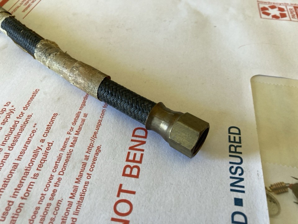 NOS 1956-1960 Ford Truck B6TZ-9800-A; Flexible Fuel Line Hose. F100 ...