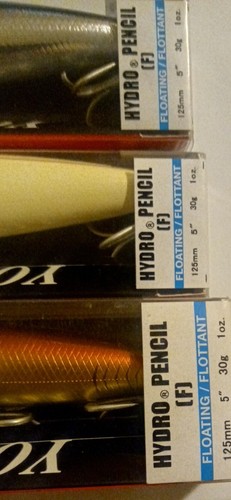 Yo-Zuri Hydro Pencil Floating 5 Inch Topwater Crankbait( Lot Of 3) | eBay
