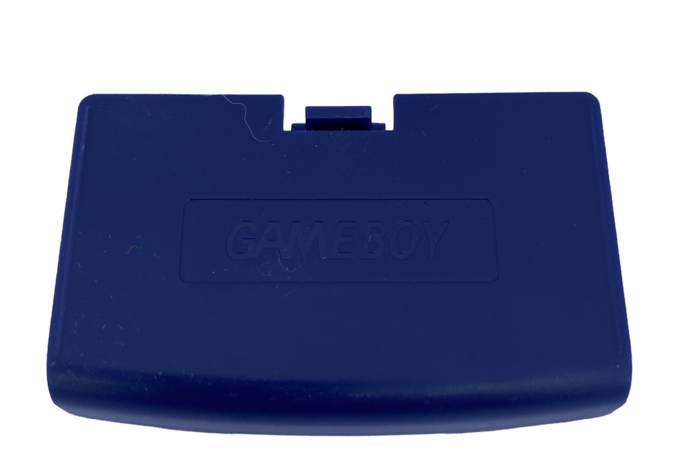 Indigo Purple Battery Cover Game Boy Advance for Nintendo GBA ...