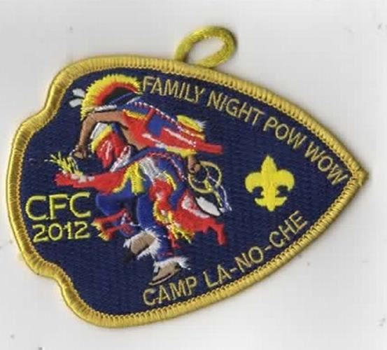 2012 Camp La-No-Che Family Night Pow Wow Central Florida Council YEL ...