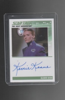 Star Trek TNG portfolio Prints series 2 Kerrie Keane autograph | eBay