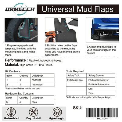 Mud Flaps For Fiat Ducato Peugeot Boxer | Grelly UK