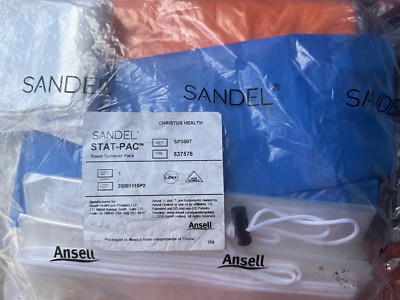 Ansell Sandel Stat-Pac Room Turnover Pack Kit SP3587 CHRISTUS HEALTH ...