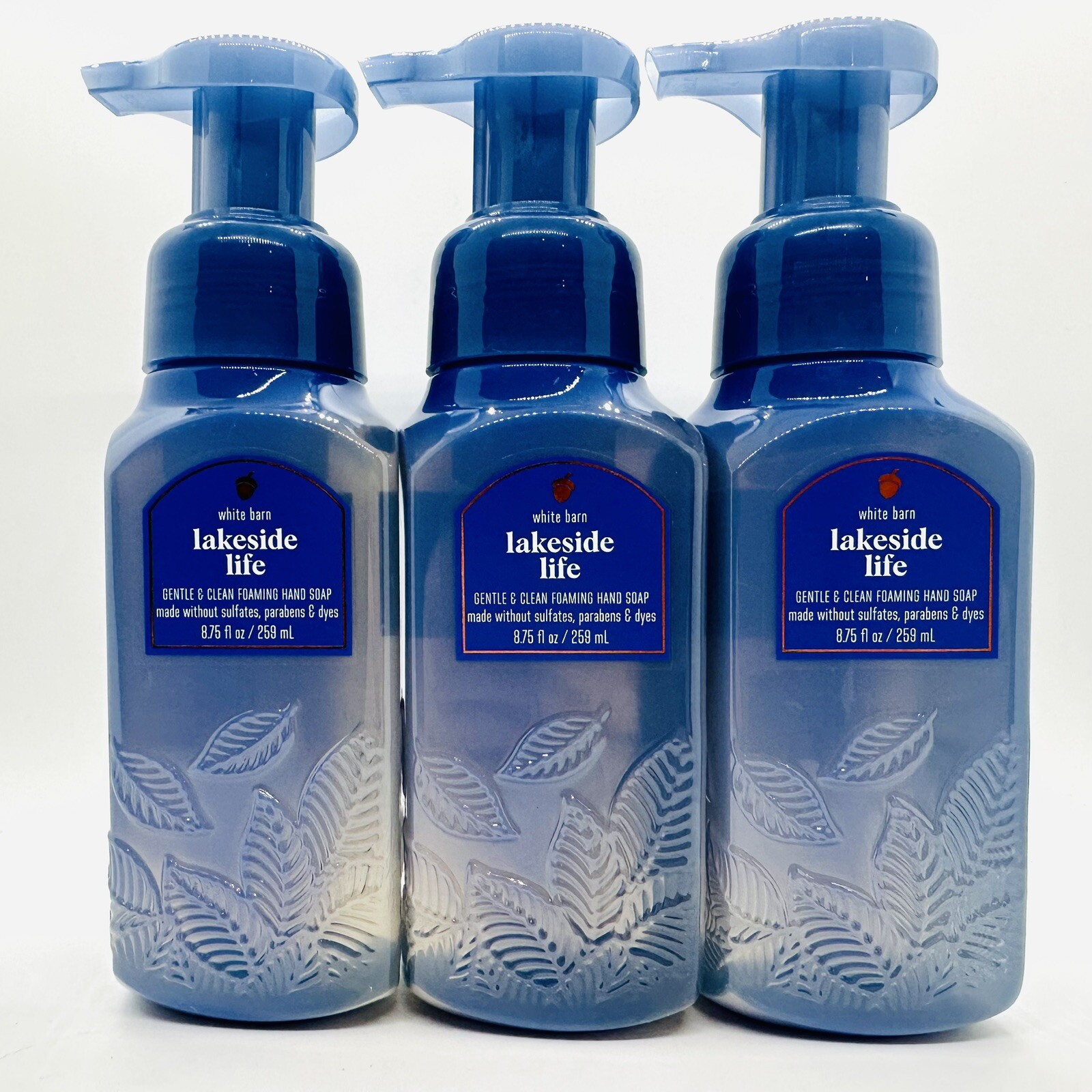 3-Pack Bath & Body Works LAKESIDE LIFE Gentle Foaming Hand Soap 8.75 fl oz | eBay