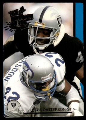 1991 Action Packed All-Madden ELVIS PATTERSON #49 Raiders FREE Ship! | eBay