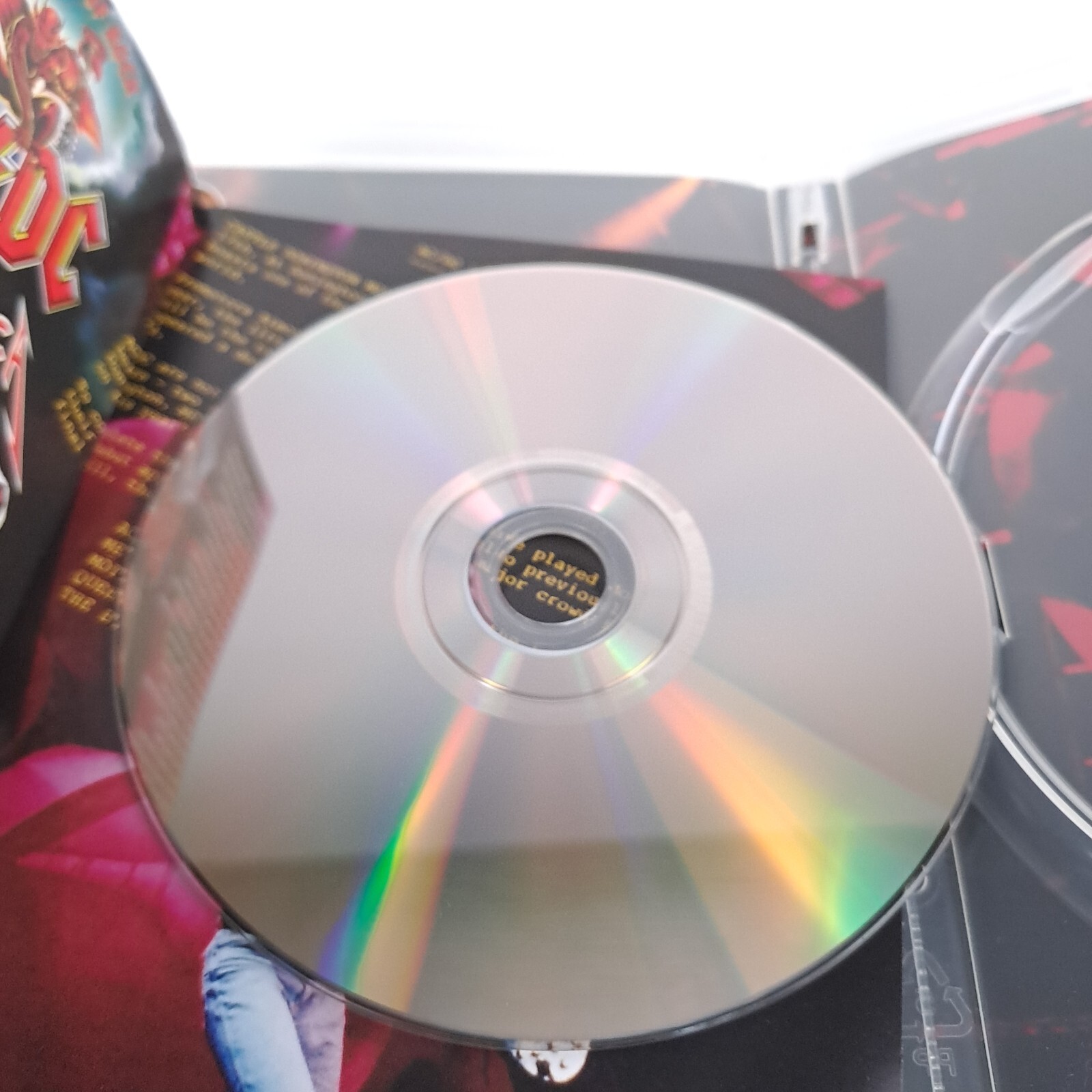 AC DC: Live At Donington DVD w/ Booklet - All Region DVD - Like New ...
