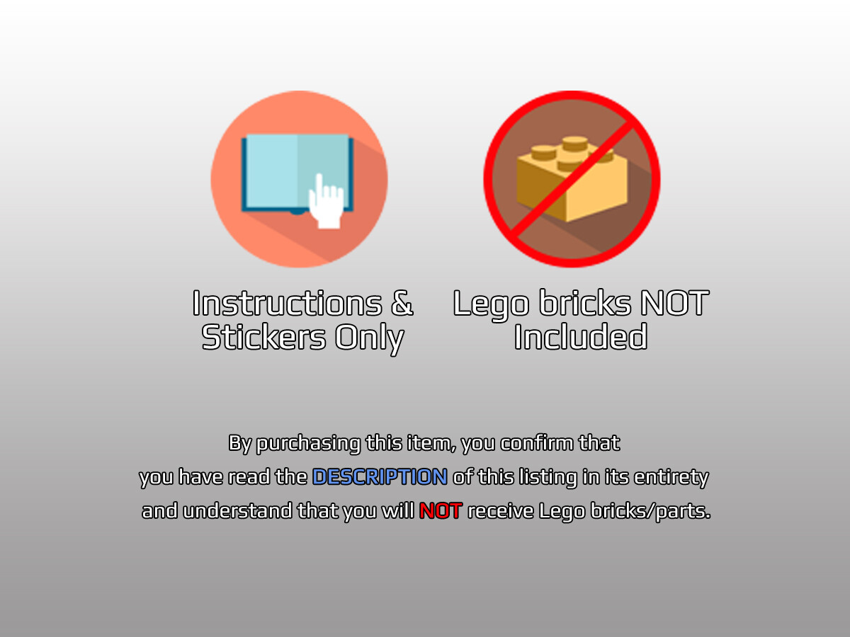 INSTRUCTIONS + STICKERS ONLY - Custom Utility Truck | eBay
