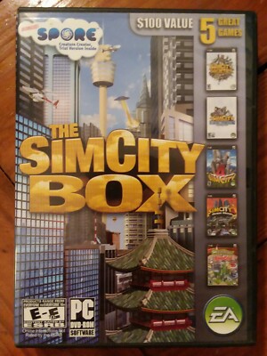 SimCity Box (PC, 2008) 14633190731| eBay
