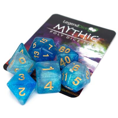 RPG Dice Set - Poly Dice Set - Mythic - Mermaids Crown | eBay UK