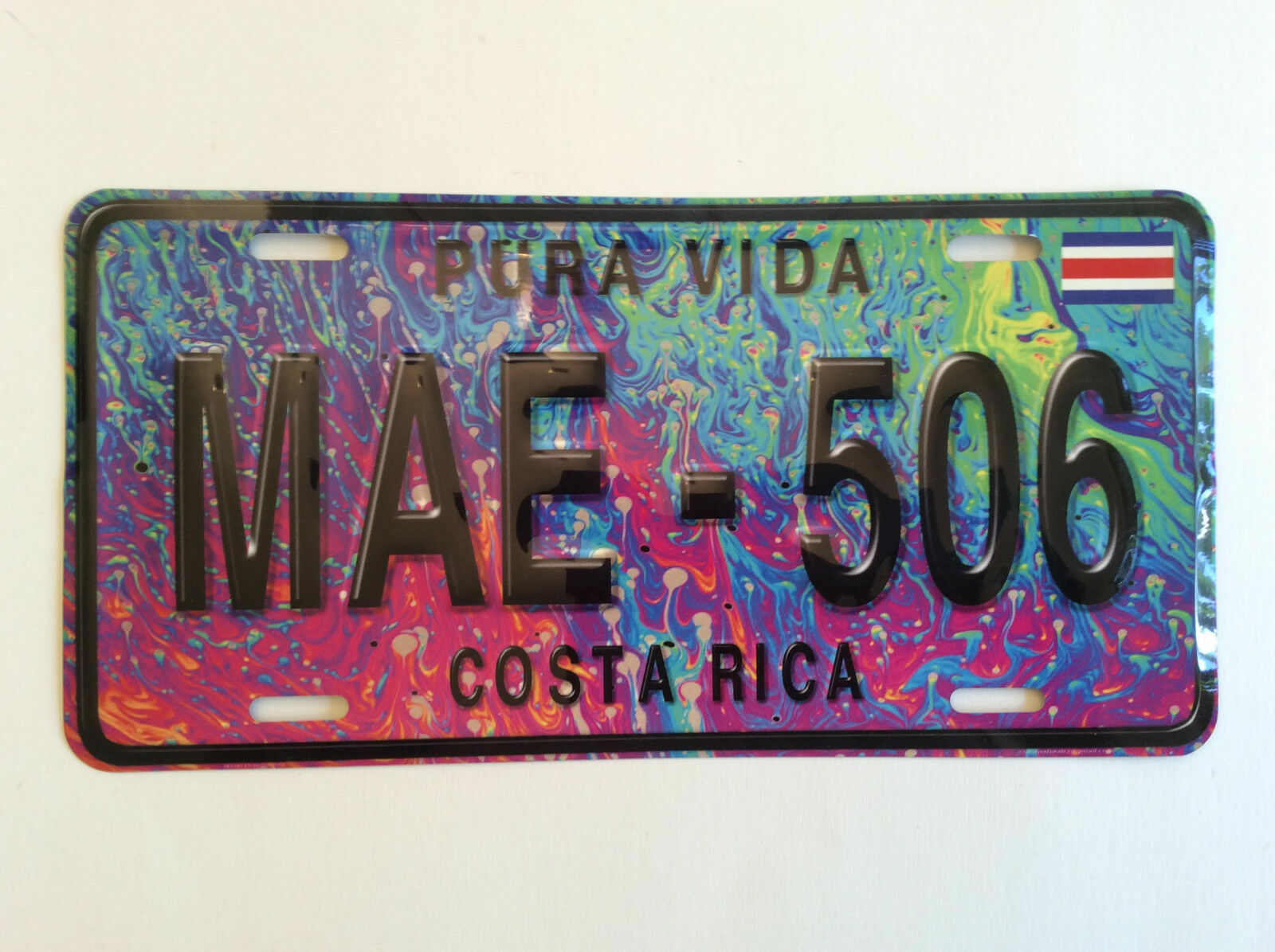 COSTA RICA PURA VIDA CENTRAL AMERICA LICENSE PLATE CRLP 43 | eBay