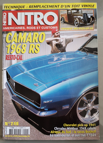 NITRO 246 - MAGAZINE AUTO AMERICAINES - CAMARO 1968 RS | eBay