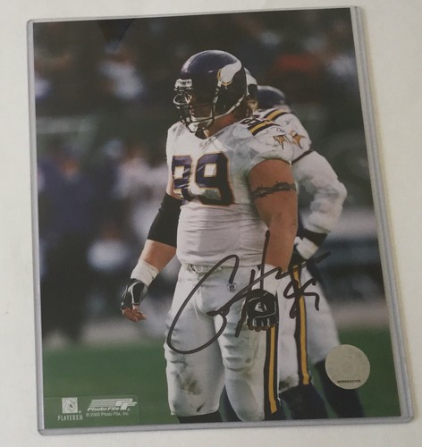 CHRIS HOVAN Minnesota Vikings picture 8x10 photo signed autograph | eBay