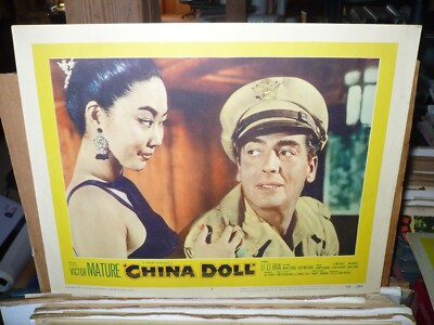CHINA DOLL, orig LC #7 (Victor Mature, Li Li Hua) - 1953 | eBay