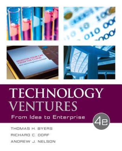 Technology Ventures: From Idea to Enterprise (Irwin Industrial - VERY GOOD | eBay