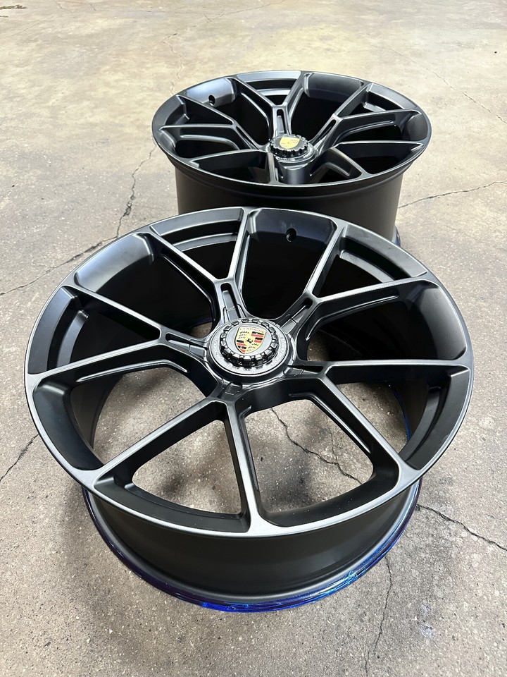 21" Lenso Blackout Forged GT3 RS Wheel (Set of 4) Porsche Macan S 5x112 ...
