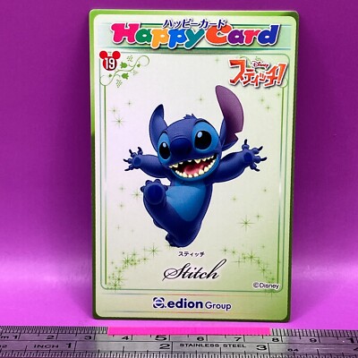 Stitch - Stitch! Disney Happy Card Edion PROMO Japanese #192 | eBay