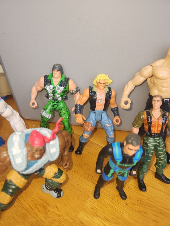 Lot Of 9 Action Figures | eBay