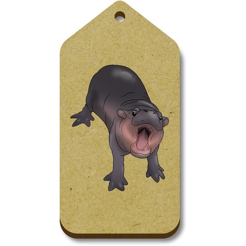 'Angry Pygmy Hippo' Gift / Luggage Tags (TG050524) | eBay