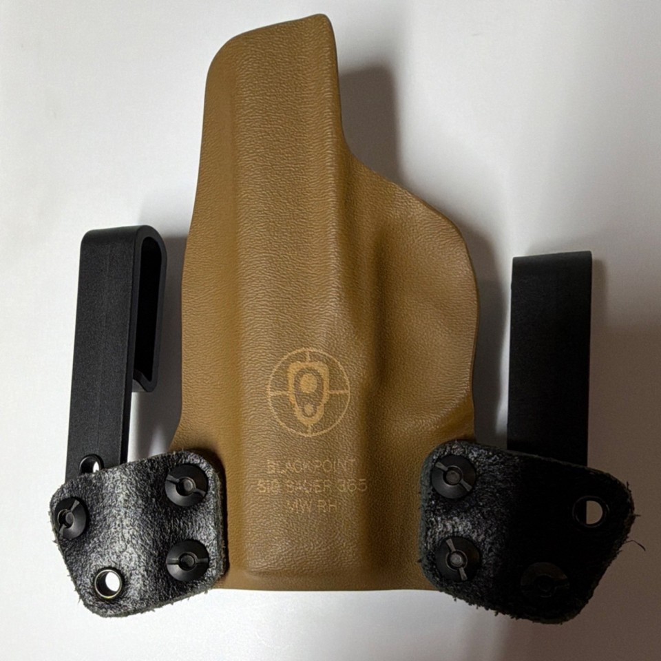 SIG SAUER BlackPoint 365 IWB Kydex Concealment Holster Black Brown RH ...