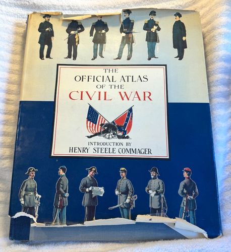 Official Atlas of the Civil War. (Intro by Commager) Excellent ...