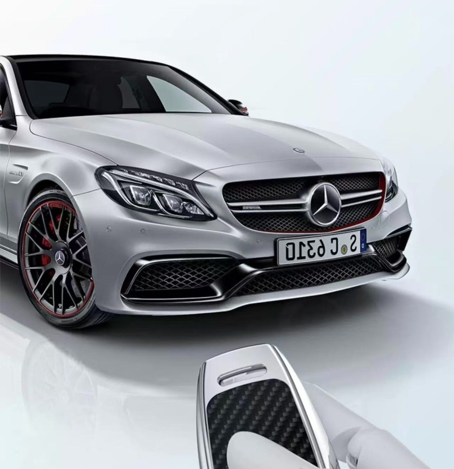 Car Key Protector Fob Cover Case for Mercedes-Benz AMG C E S CLS E300 ...