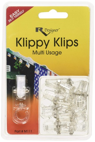 Best Designer M111, Klippy Klips Awning Clips, Light Hangars, 10 Per Pack,Clear 765053752534| eBay