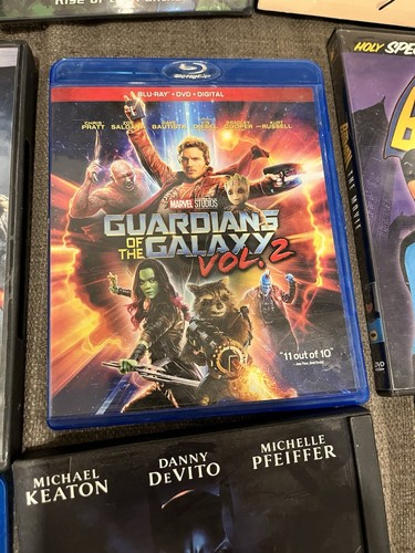 DVD/Blu-Ray Movie Lot Avengers, Thor, Batman, Roger Rabbit, Suicide ...