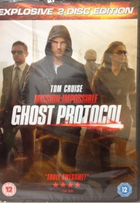 Mission Impossible: Ghost Protocol (DVD) | eBay Australia