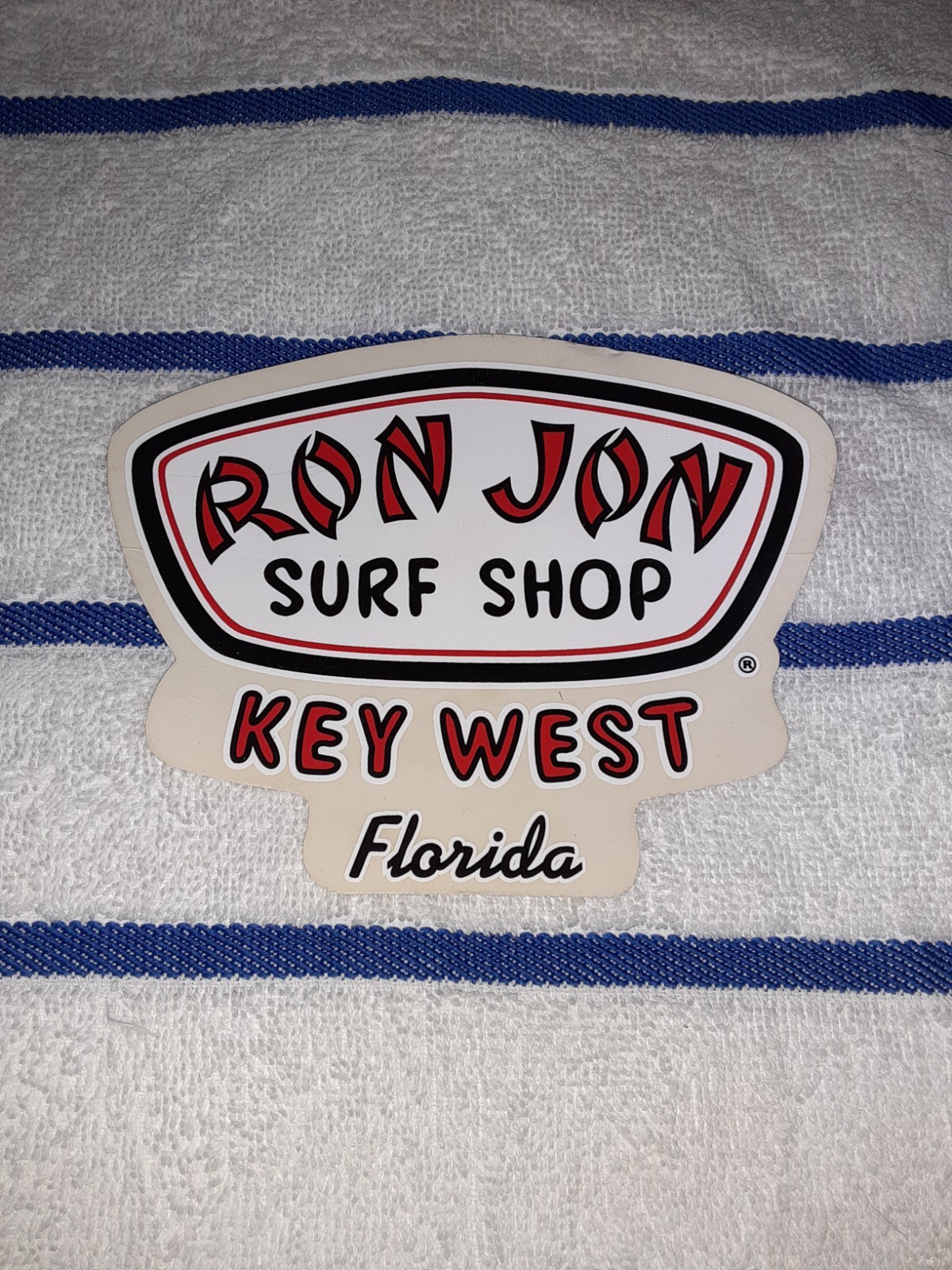 NEW Ron Jon Surf Shop KEY WEST FL Sticker Decal | eBay