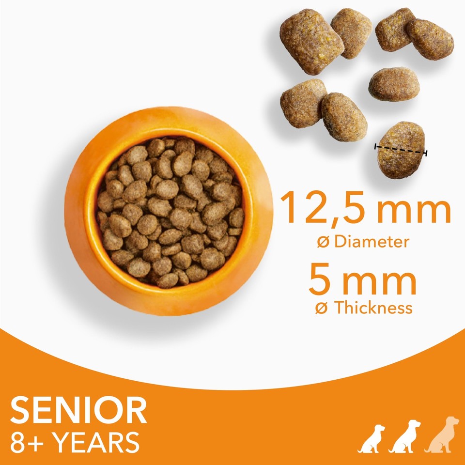 IAMS Senior Small Medium Complete Dry Dog Food Chicken 3kg With ...
