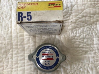 Stant # R5 Radiator Cap ( 4 lbs. pressure, fits 1" deep neck ) | eBay