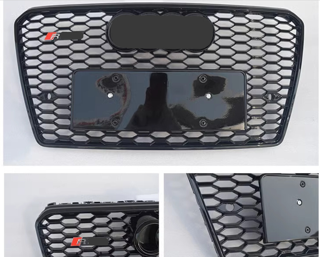 For 12-15 Audi A7 S7 RS7 Front bumper Honeycomb Grille Mesh Grill | eBay