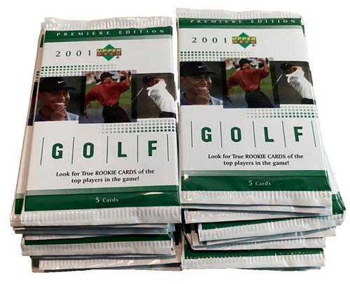 2001 Upper Deck Golf Hobby Box 24 Packs Equivalent Sealed | eBay